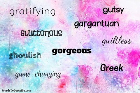 133 Adjectives That Start With G | Words To Describe